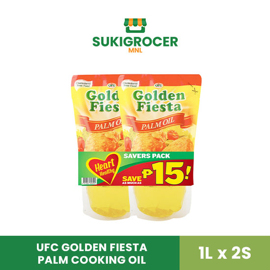 UFC Golden Fiesta Palm Cooking Oil 1L x 2s
