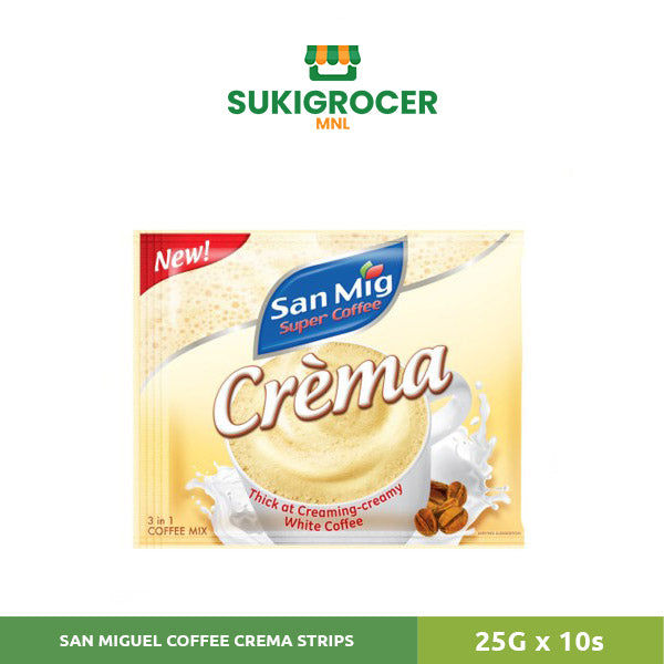 San Miguel Coffee Crema Strips 25G x 10s